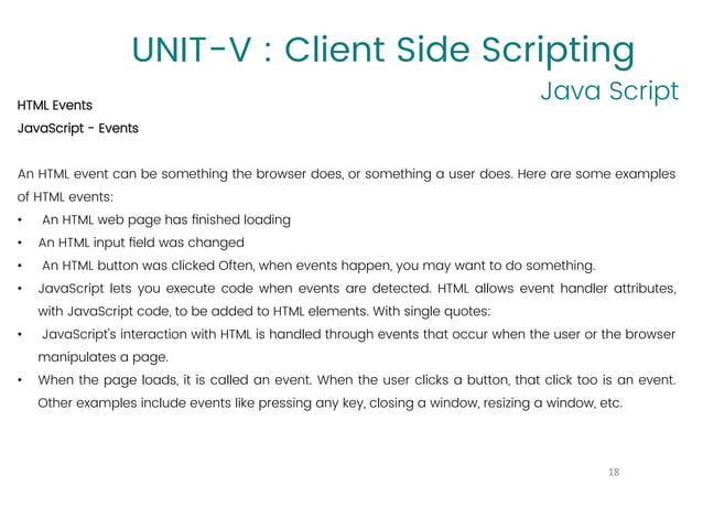 WEB TECHNOLOGIES JavaScript | PDF | Web Development | Internet