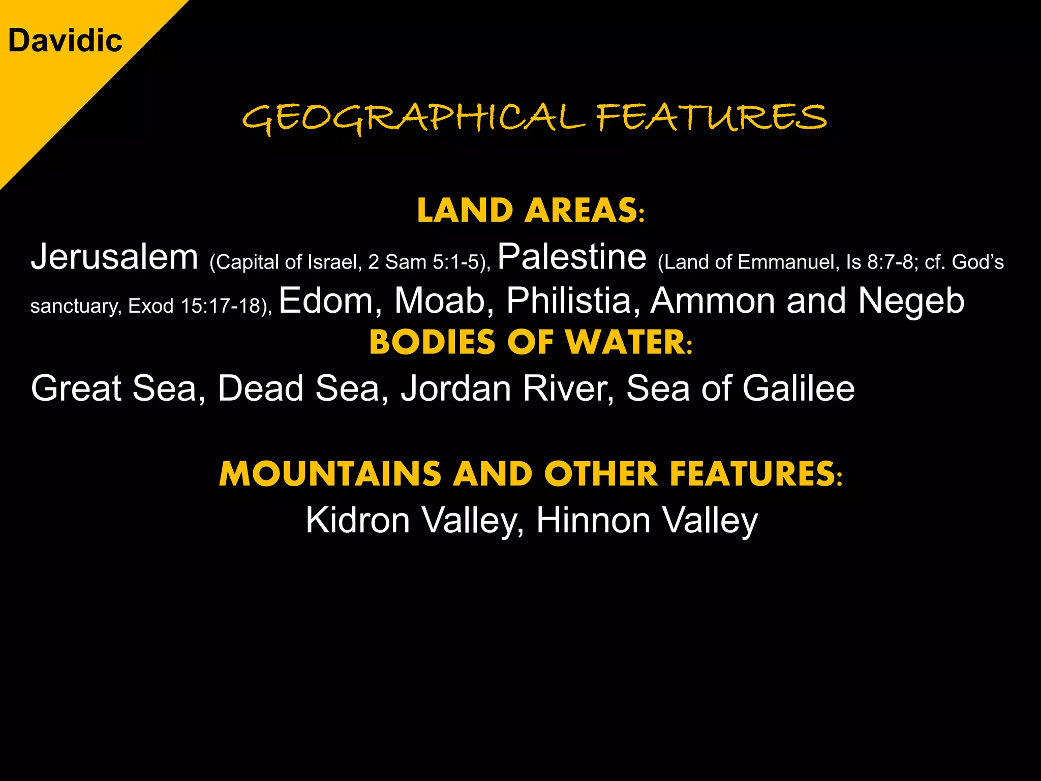 Old Testament World: Geography and History (All Nations Leadership ...