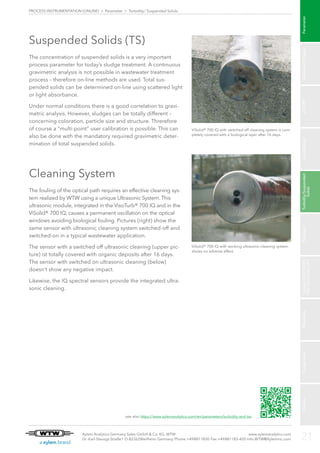 WTW catalog process instrumentation in water industry | PDF