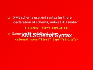 XML_schema_Structure | PPT