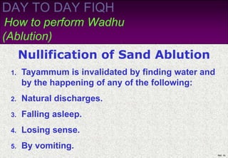 Wudhu ablution | PPTX