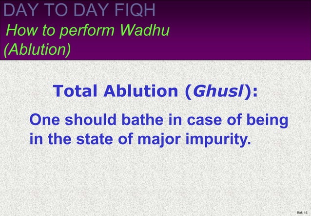 Wudhu ablution | PPTX