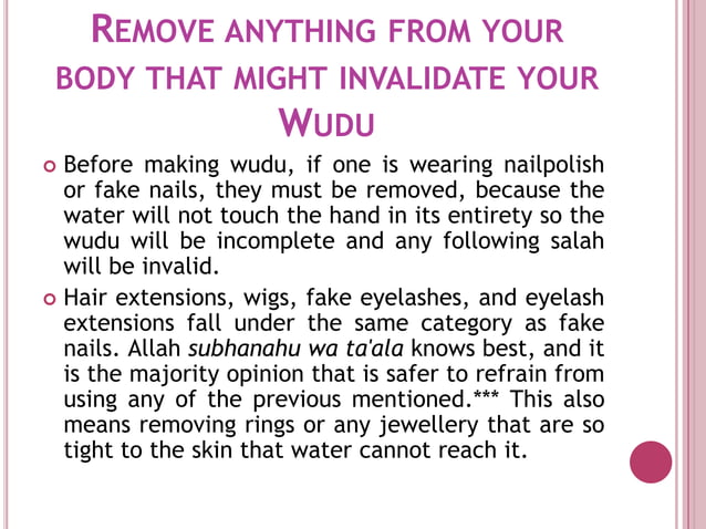 Wudu | PPSX