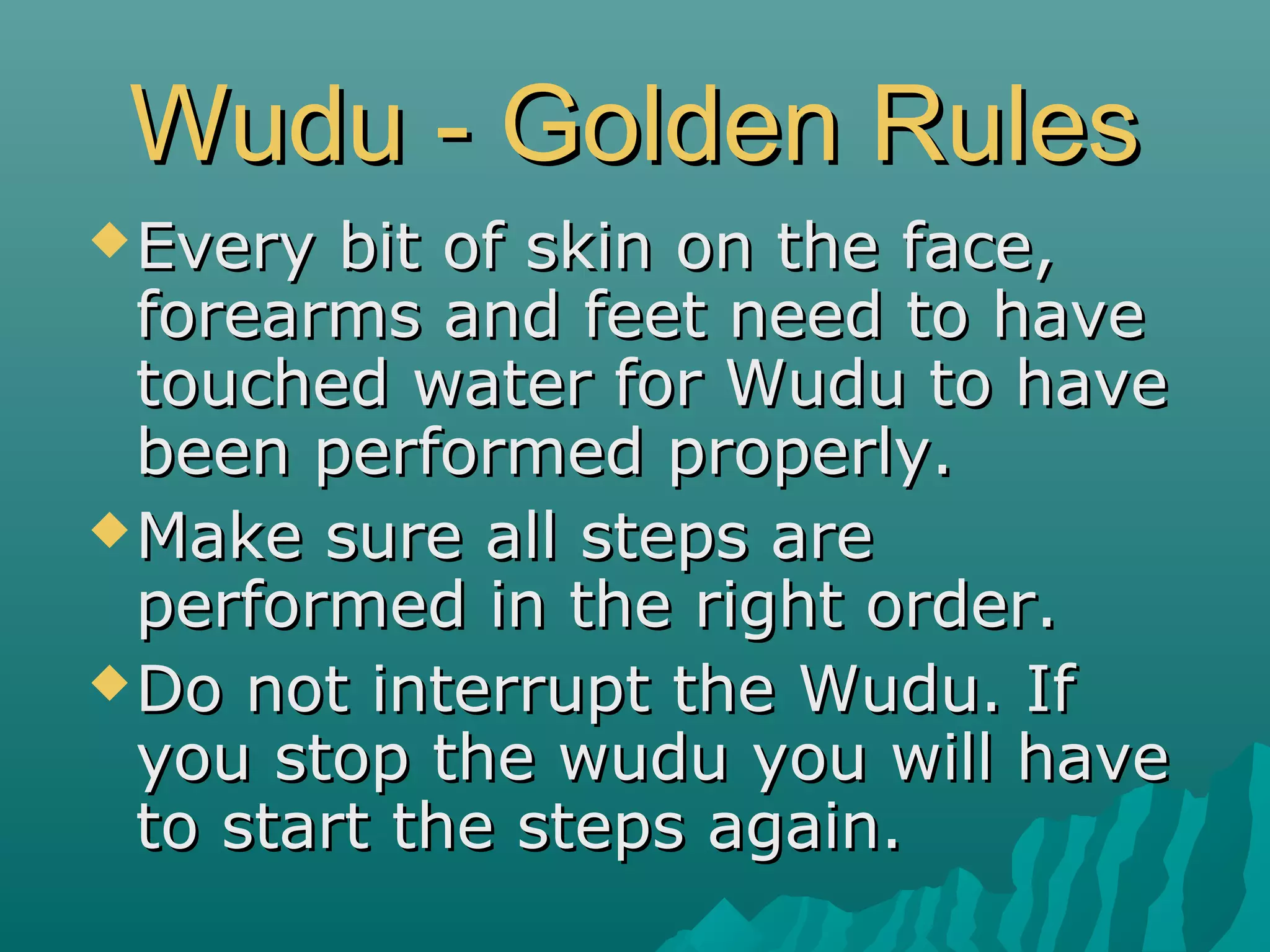 Wudu for children | PPT