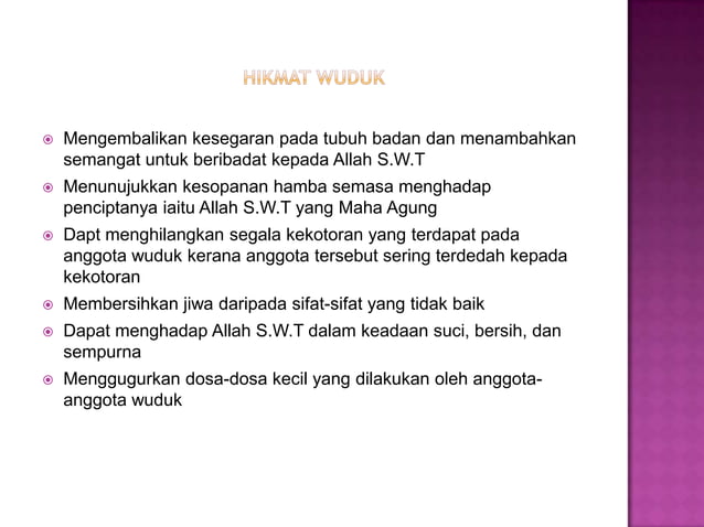 Wuduk | PPTX