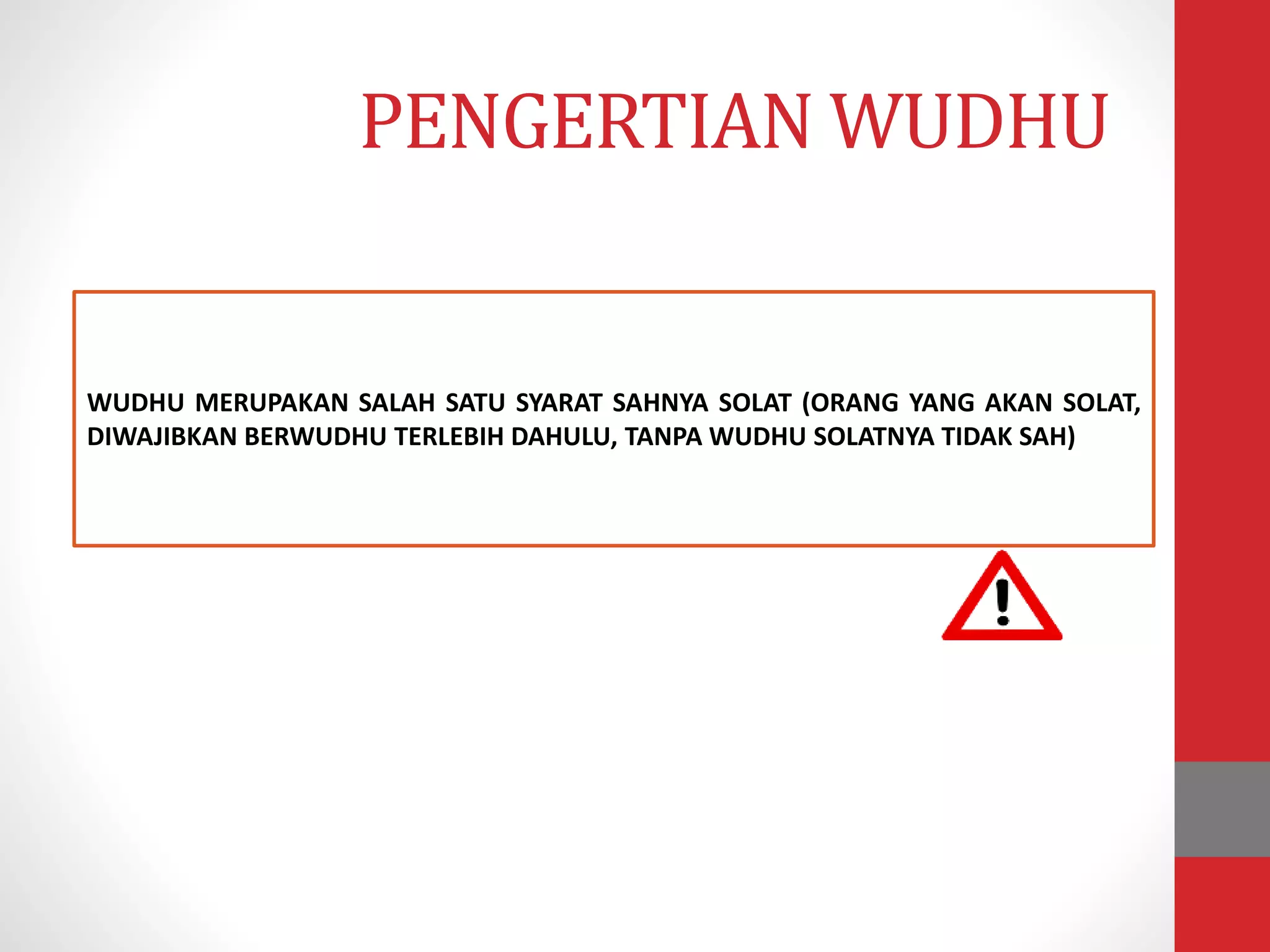 WUDHU | PPTX