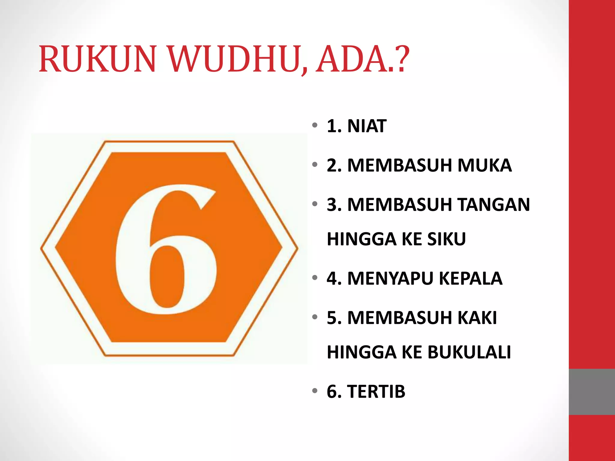 WUDHU | PPTX