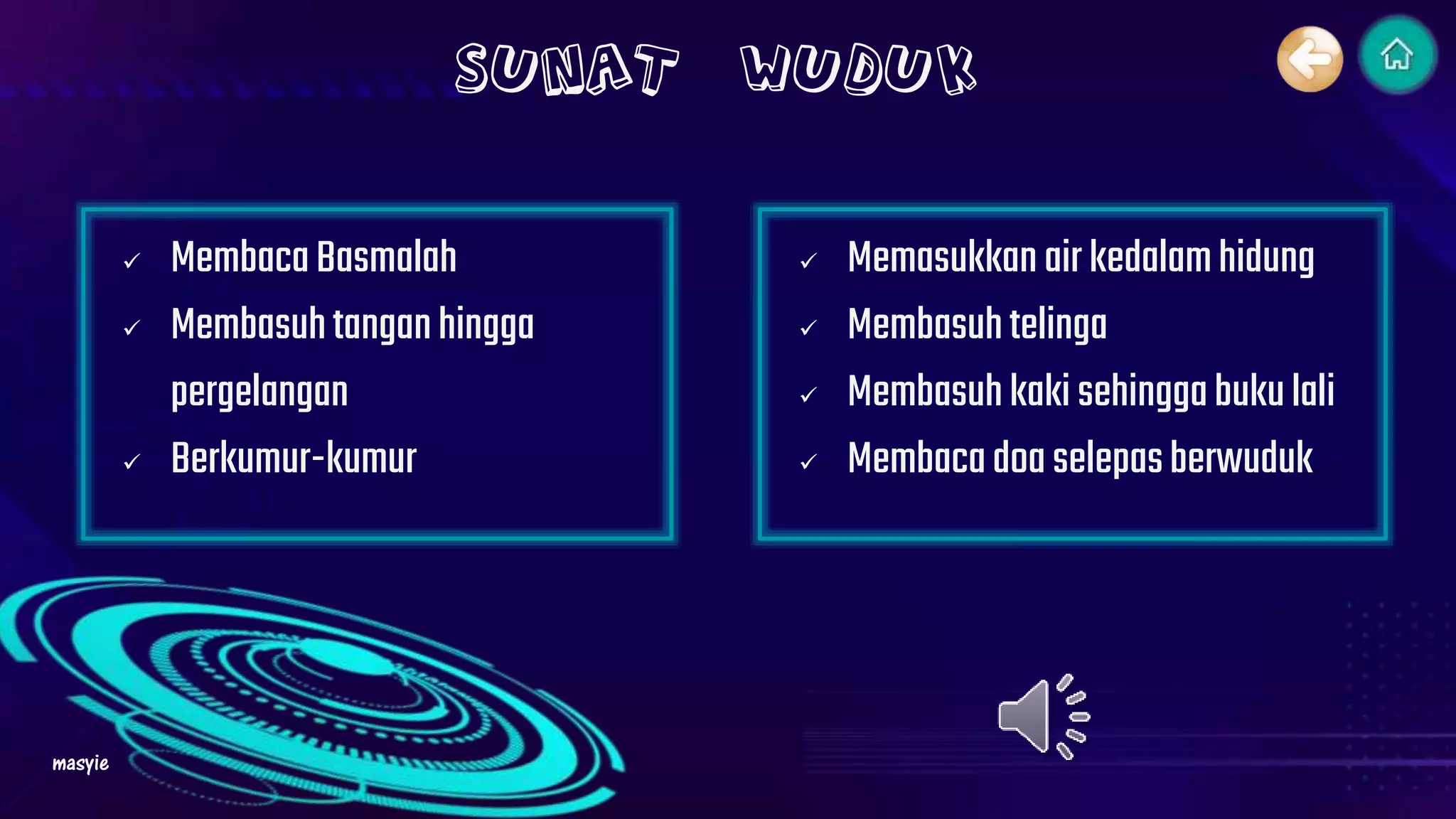 Wuduk Yang Sempurna Tahun 1 PI | PPSX