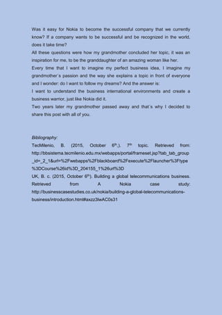 Nokia: An analysis of its story | PDF