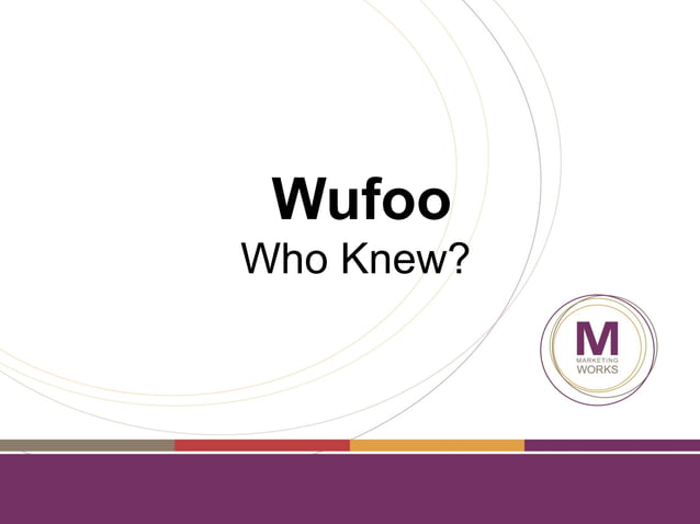Wufoo presentation | PPT
