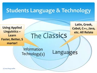 Toward an Updated Pedagogy for Classical Languages