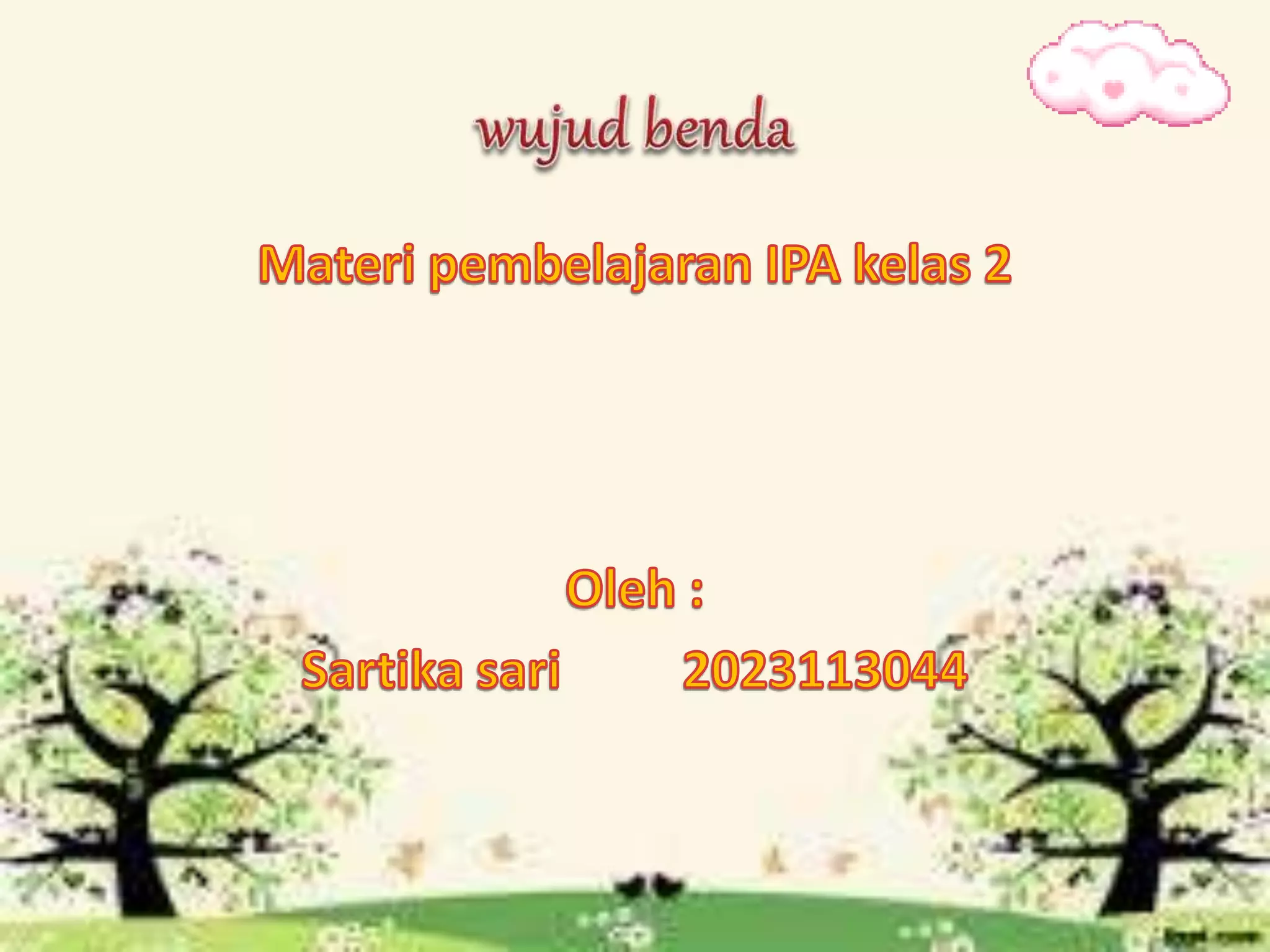 Wujud benda 5 | PPTX