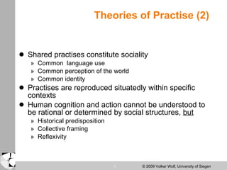 Communities of Practice: A Conceptual Frame for Human-Centred Computing ...