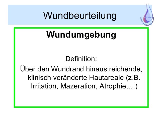 Wundbeurteilung