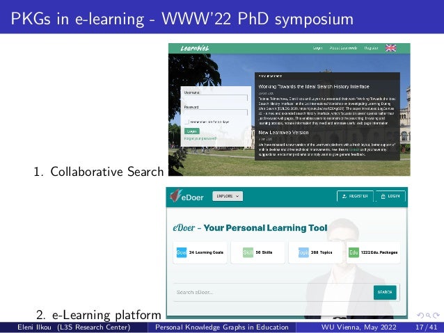 Personal Knowledge Graphs in Education | PDF