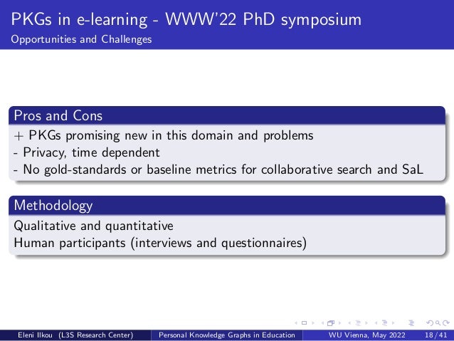 Personal Knowledge Graphs in Education | PDF