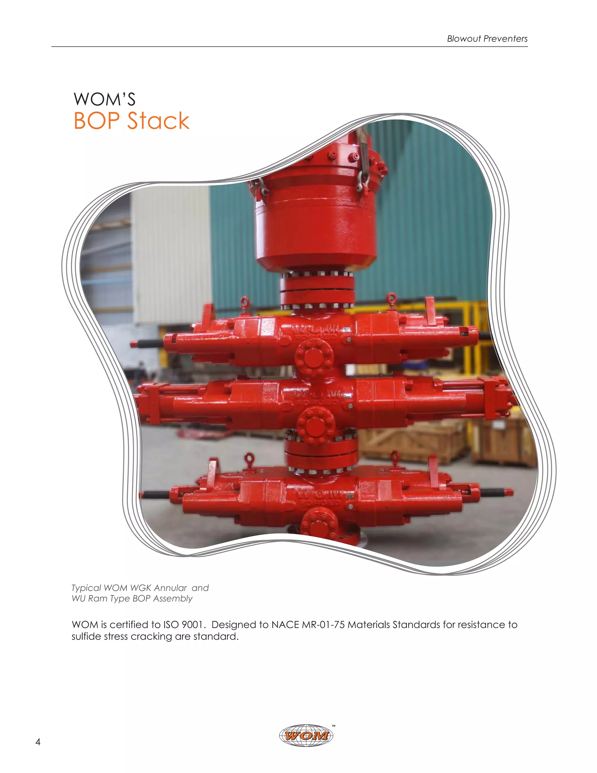 WU Ram Type BOP, BOP Rams - Worldwide Oilfield Machine | PDF