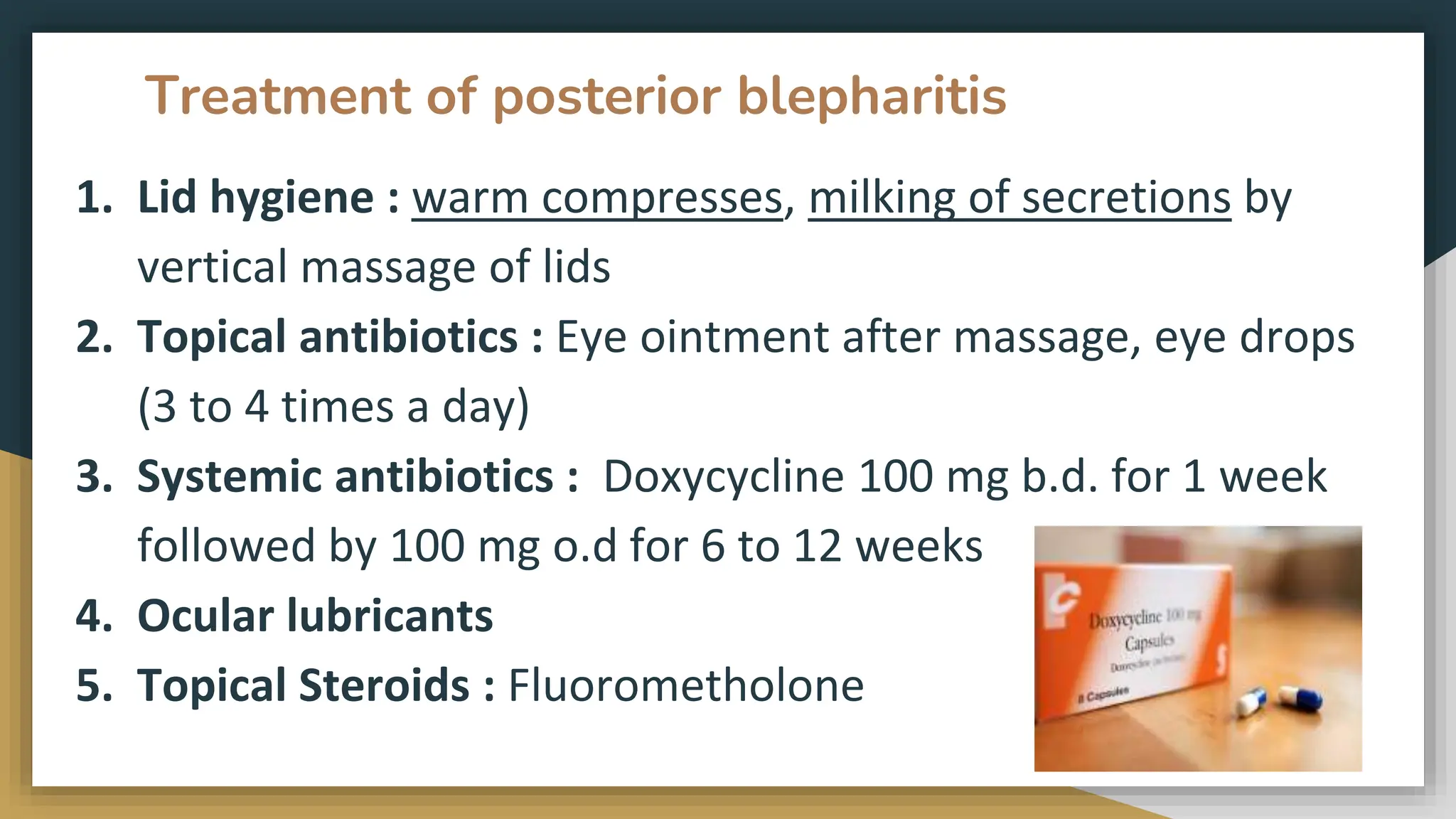 BLEPHARITIS - introduction, types, Etiology, pathogenesis, clinical ...