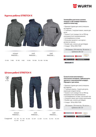 Wurth catalog clothes | PDF
