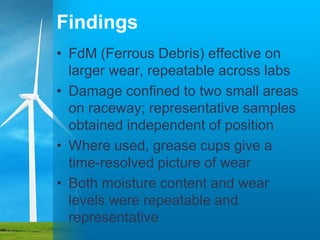 Wind Turbine Blade Bearing Grease Sampling | PPTX