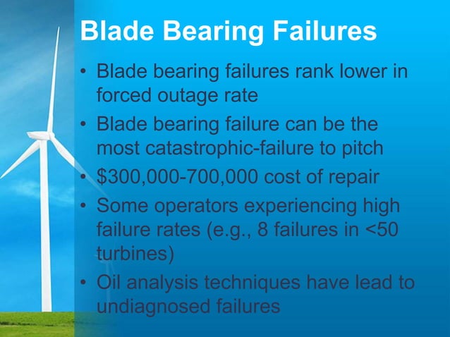 Wind Turbine Blade Bearing Grease Sampling | PPTX