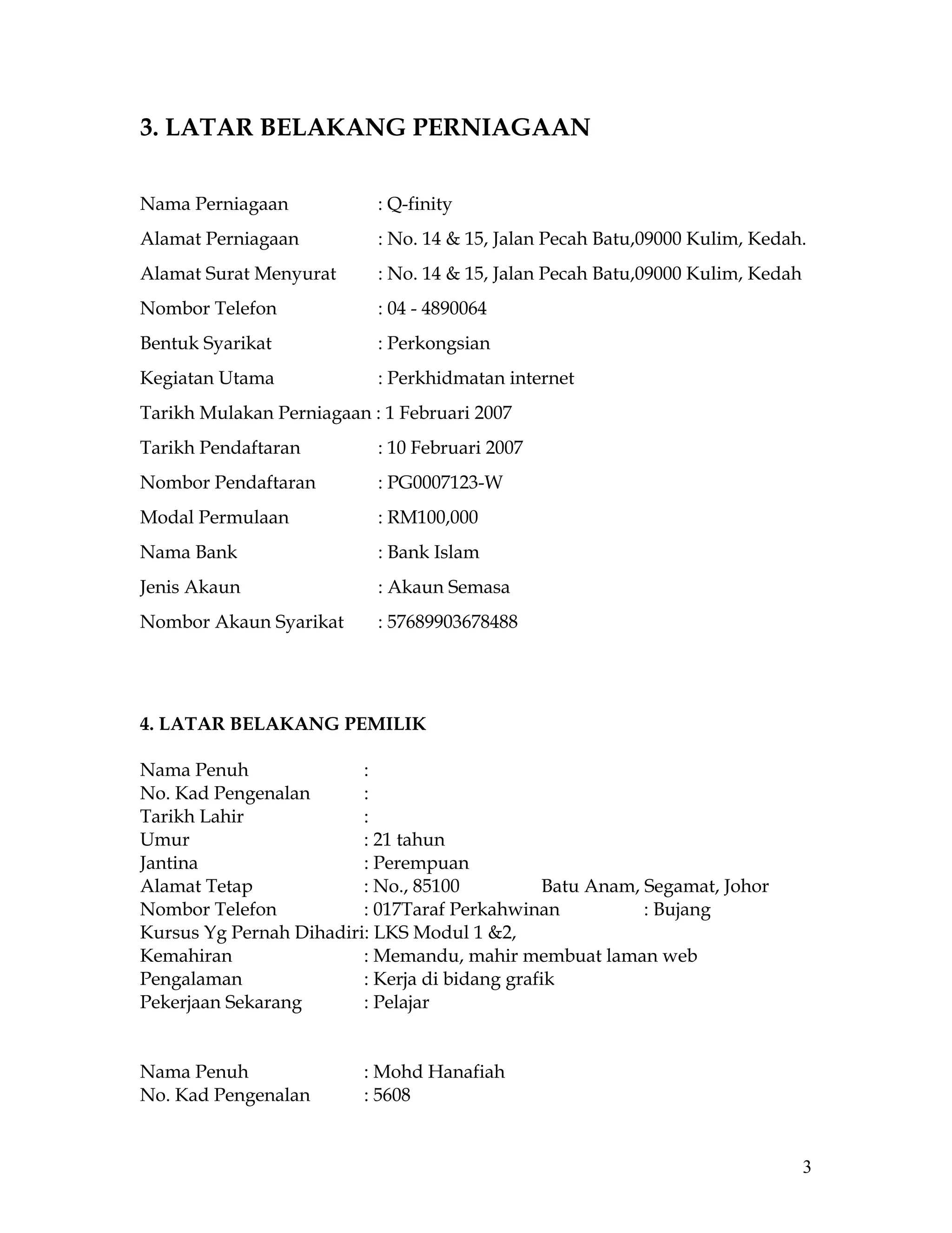 Wus101 c ontoh-rancangan_perniagaa-feb_08 | PDF