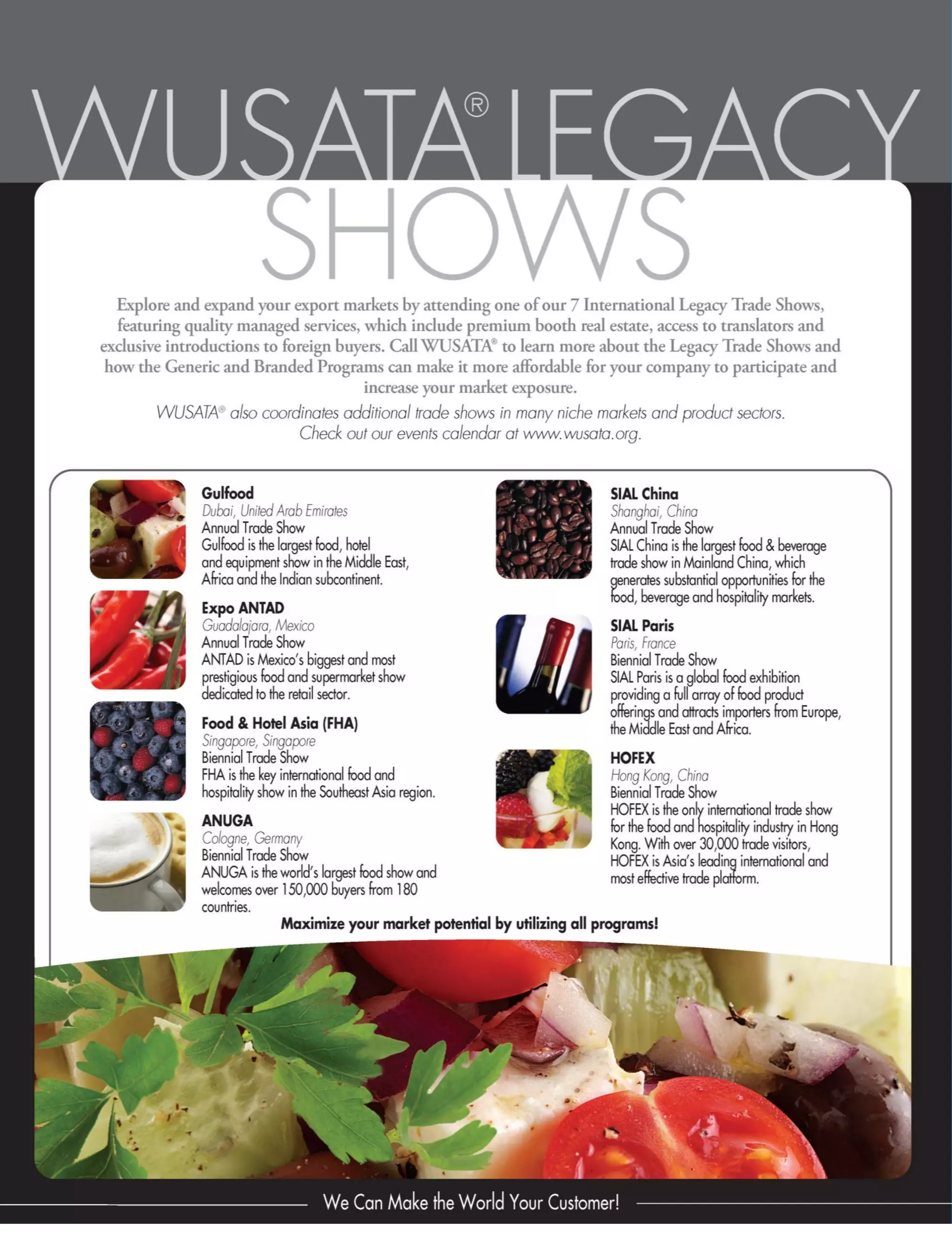 Wusata printable brochure | PDF | Agriculture | Industries