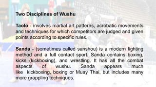 The History and Origin of the Martial Art: Wushu | PPTX