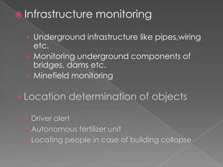 Wireless underground sensor networks | PPTX