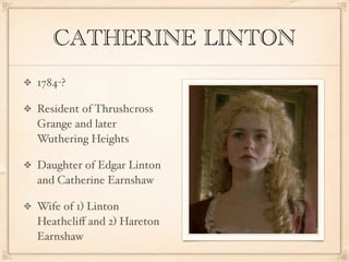Heathcliff And Isabella Linton