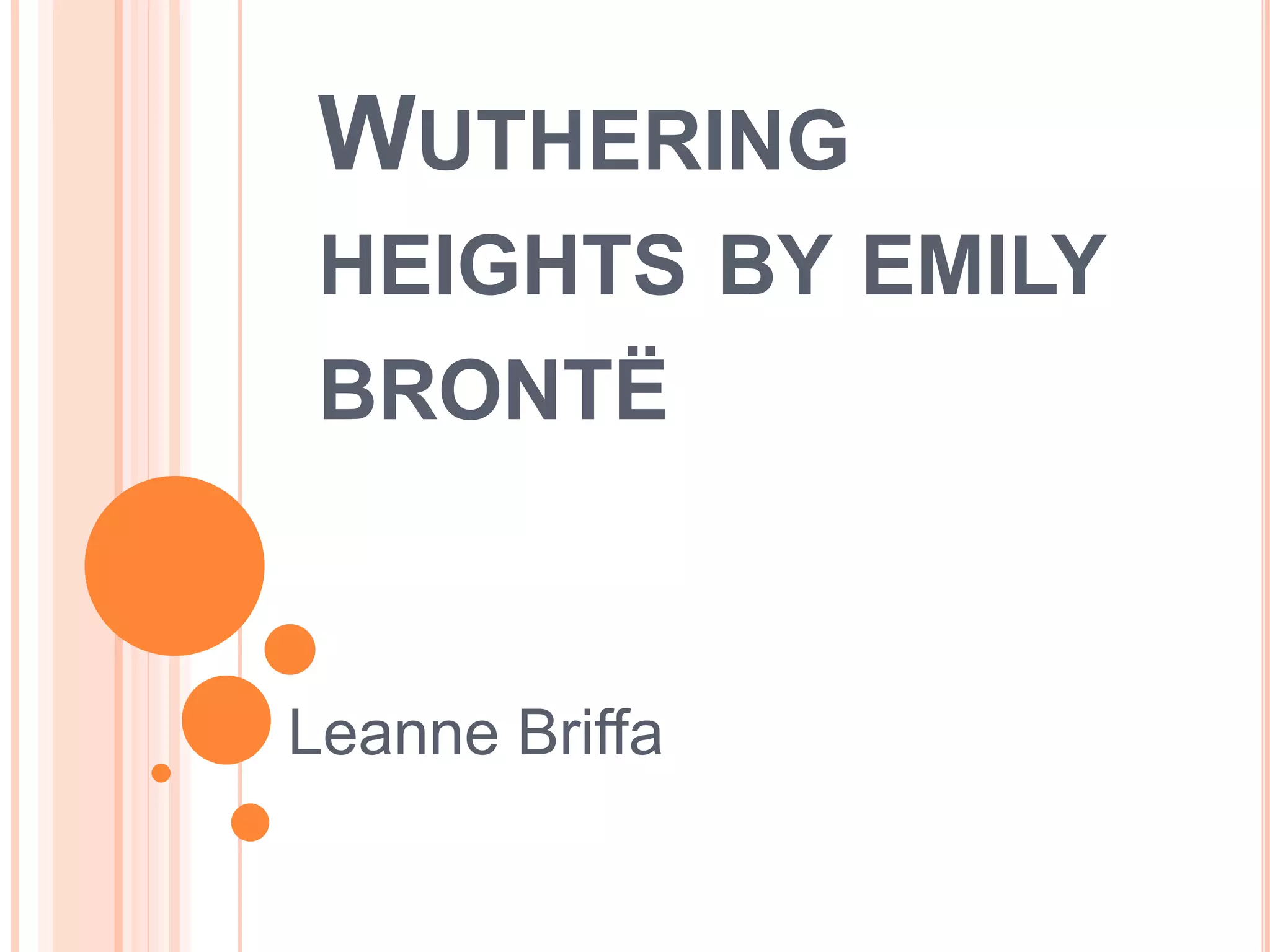 Wuthering heights | PPTX