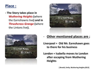 Analysis of "Wuthering Heights" | PPTX
