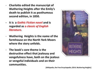 Analysis of "Wuthering Heights" | PPTX