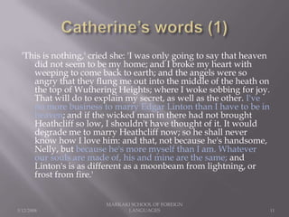 Wuthering Heights, an FCE lesson | PPT