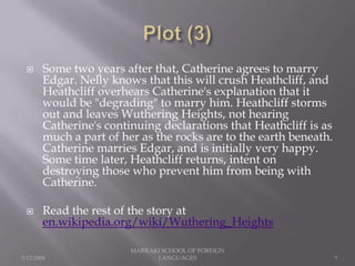 Wuthering Heights, an FCE lesson | PPSX