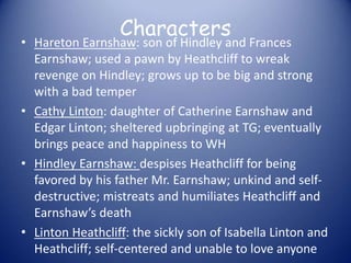 Wuthering Heights Best One yet ppt cooll | PPT