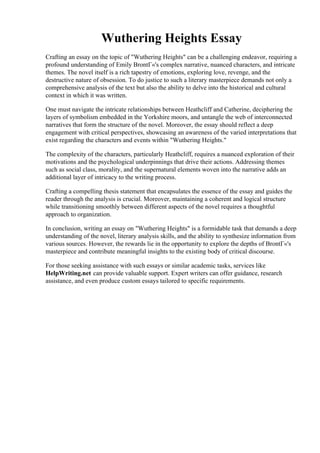 Wuthering Heights Essay.pdf