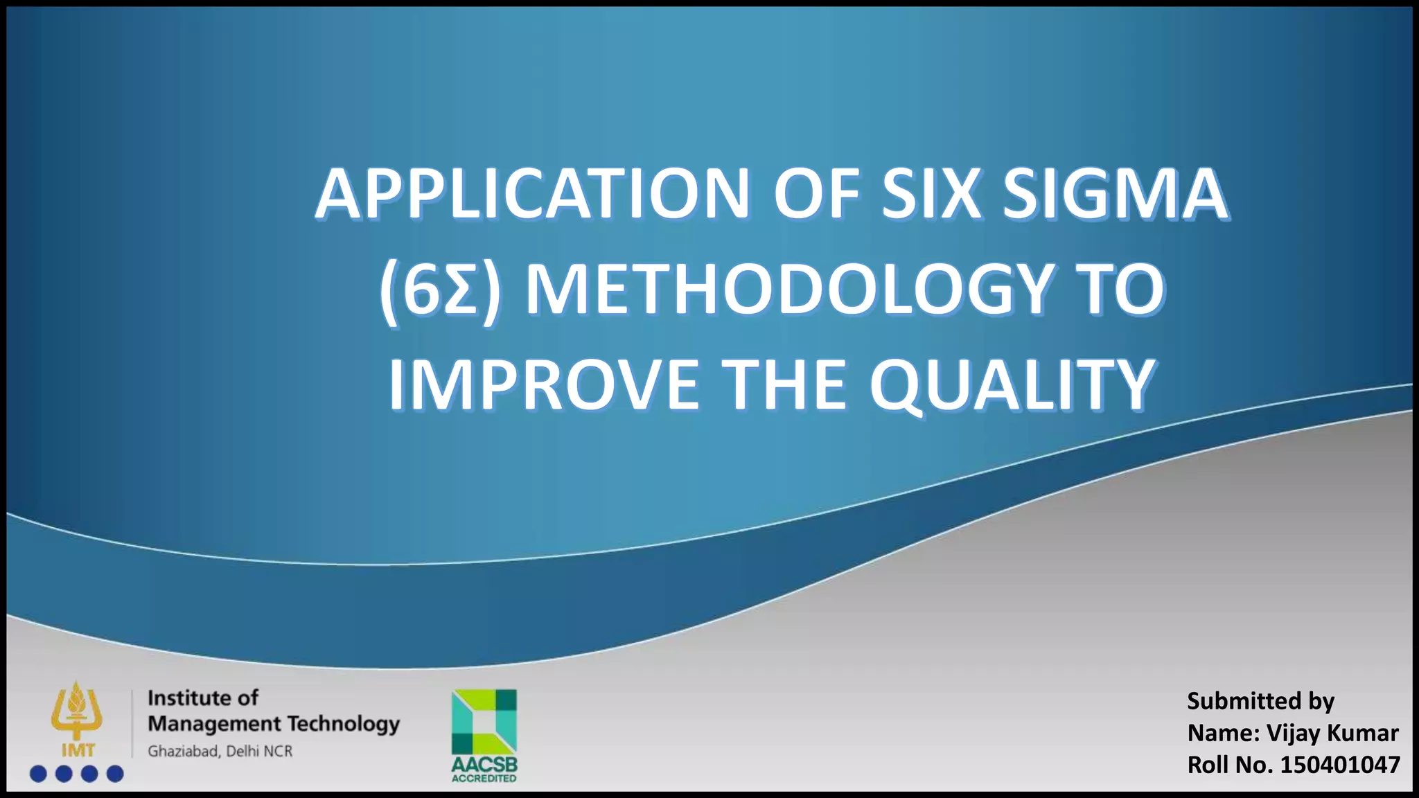 Six sigma project_-_Call Centre Quality improvement | PPTX