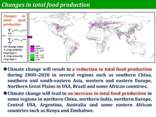 Wu Wenbin — Model based assessment of potential risks of food insecurity at a global scale | PPT