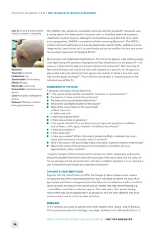 ADVANCES IN WOUND CARE: THE TRIANGLE OF WOUND ASSESSMENT | PDF