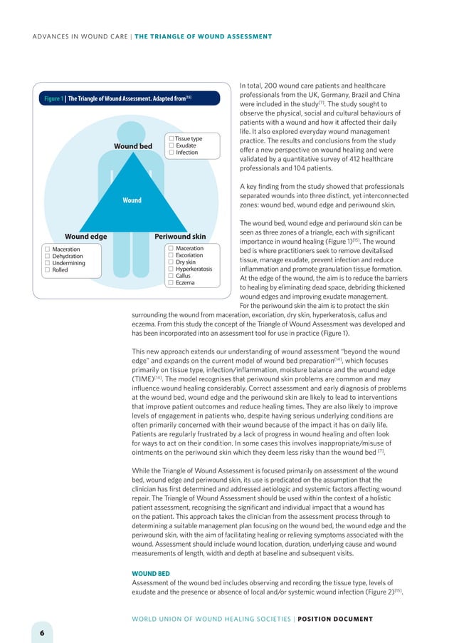 ADVANCES IN WOUND CARE: THE TRIANGLE OF WOUND ASSESSMENT | PDF