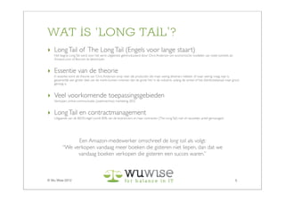 Wu Wise - Pareto en The Longtail of suppliers en contracts | PDF ...