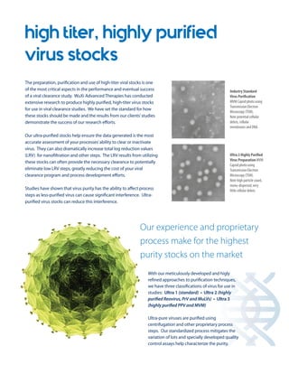 Viral Clearance Studies | PDF