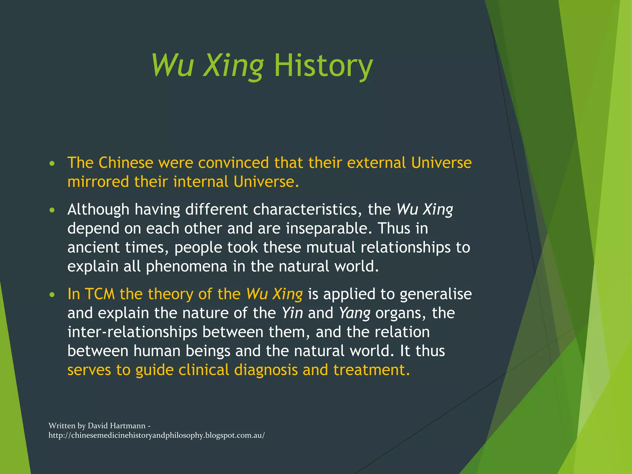 Wu Xing & Wu Shen Personality Traits/Archetypes: Who do you think you ...
