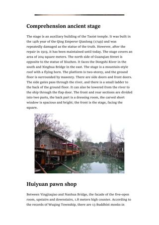 Wuzhen ancient town | PDF