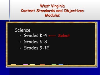 WV Science and the CSOs | PPT