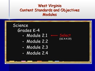 WV Science and the CSOs | PPT