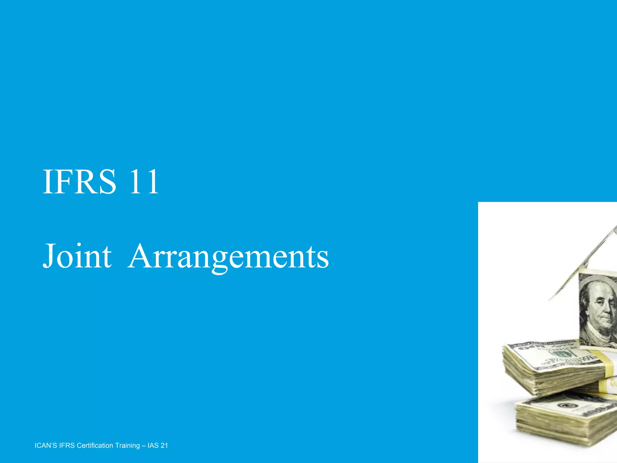 Ifrs 11 joint arrangements | PPT