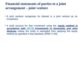 Ifrs 11 joint arrangements | PPT
