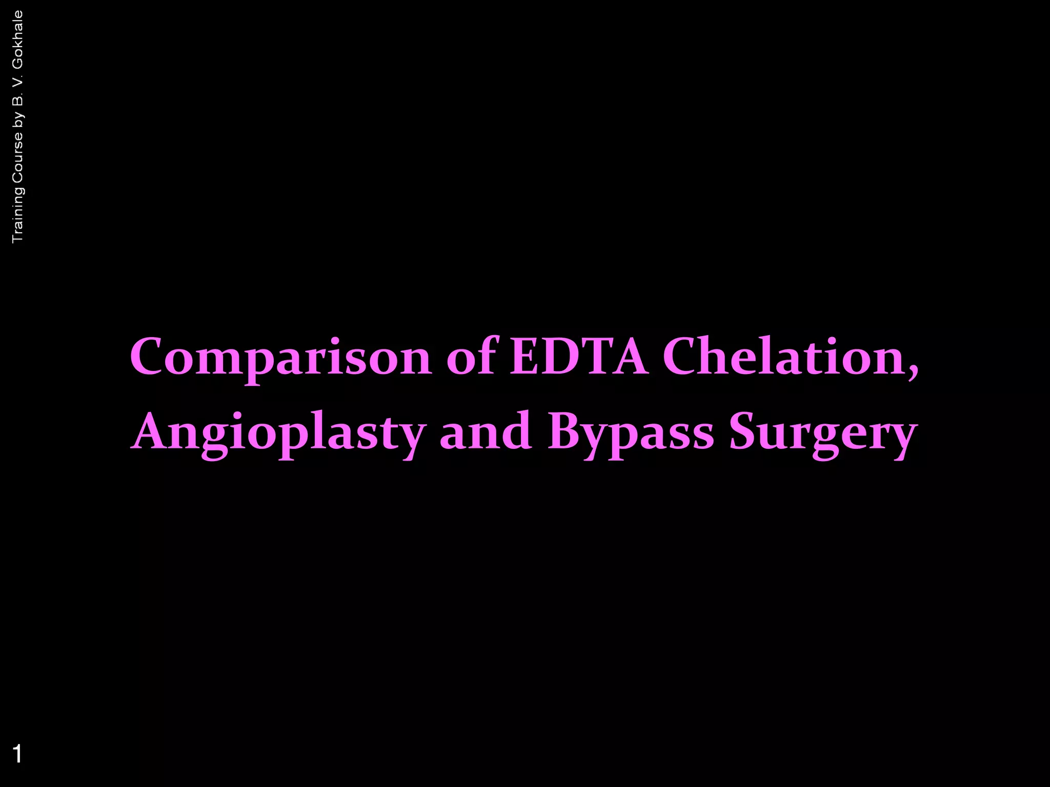 Wv8 2 comparison of edta ct, cabg, ptca (10)cvfp | PPT